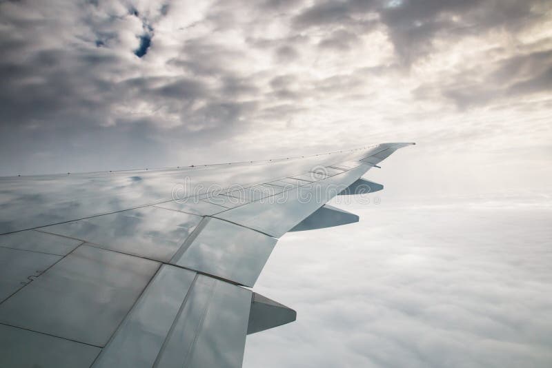 Wing view stock photo. Image of infinity, space, beautiful - 52843622