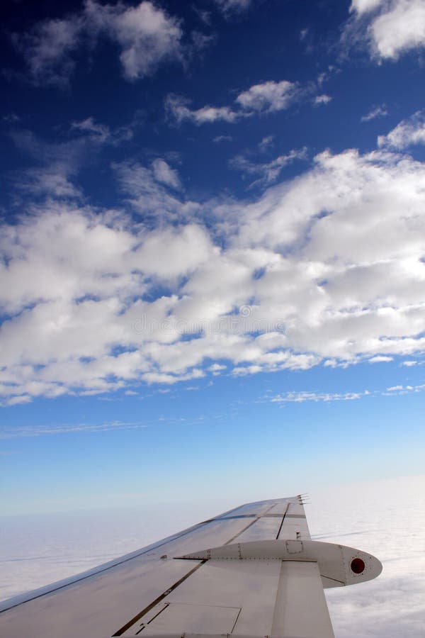 Big plane cruising stock photo. Image of banking, flight - 18133916