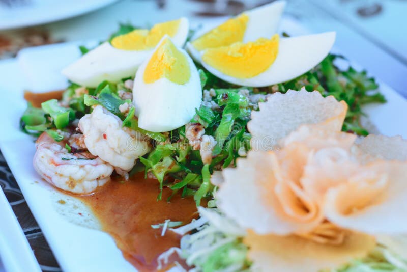 Winged bean spicy salad stock photo. Image of green, diet - 83383478