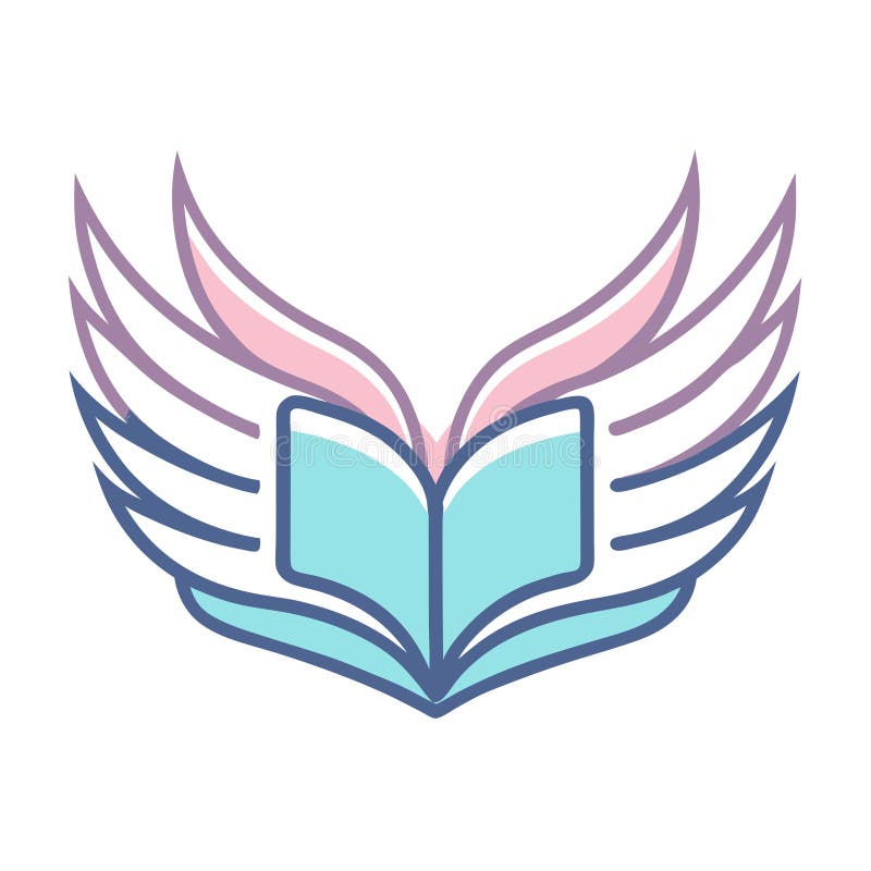 Winged Book Logo: Education, Knowledge, and Inspiration Symbol Stock ...