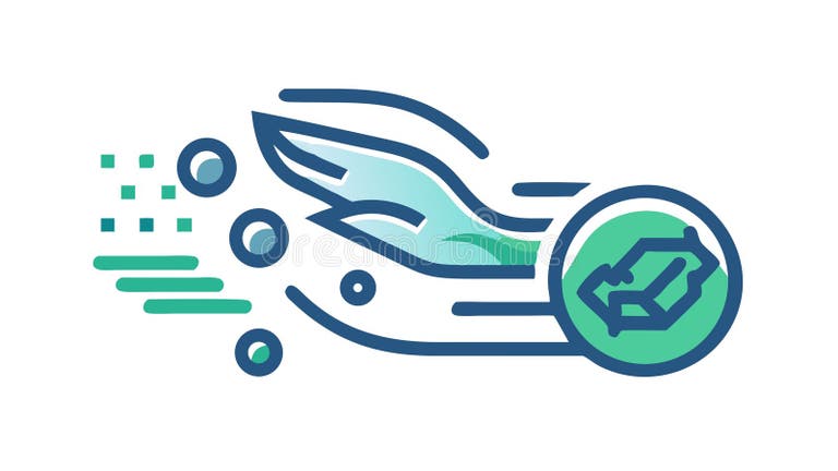 Winged Clock, Time Flies, Swift Passage of Time, Vector Design ...