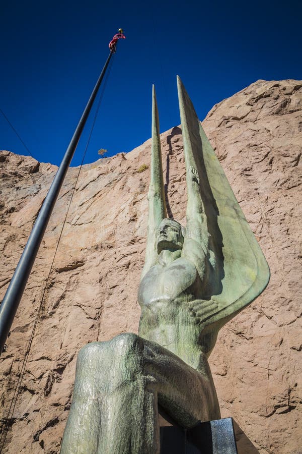 Winged Figure of the Republic Stock Image - Image of hoover, republic ...