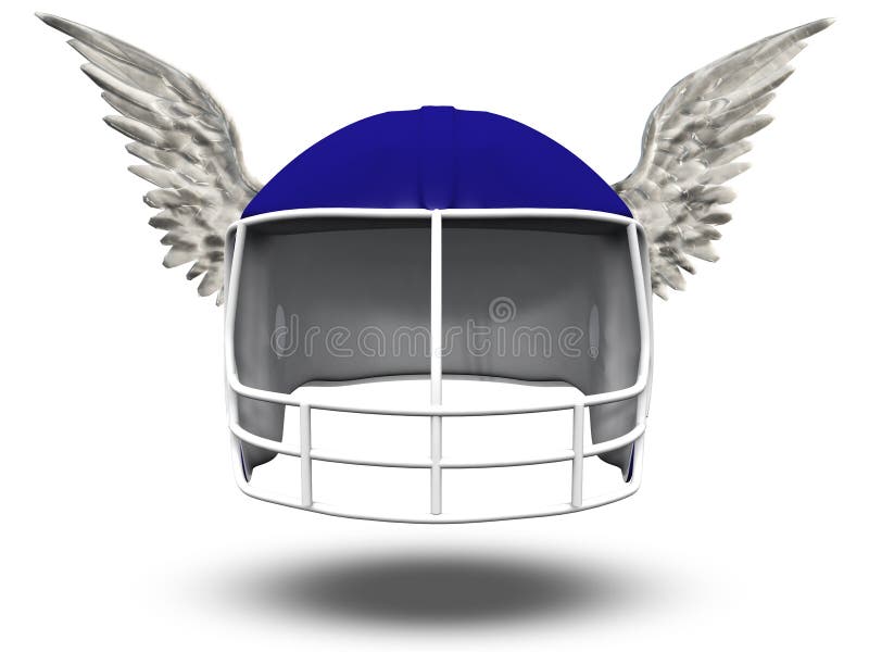 Man In Winged Helmet. Head Of Greek Or Viking God. Logo Template ...
