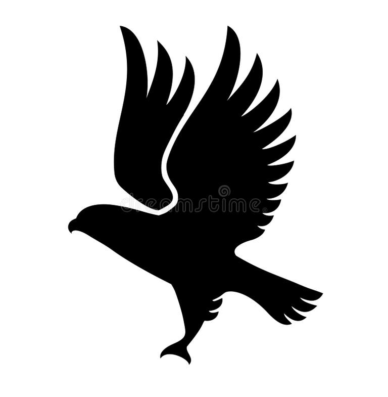 Engraving Stylized Hawk Stock Illustrations – 75 Engraving Stylized ...