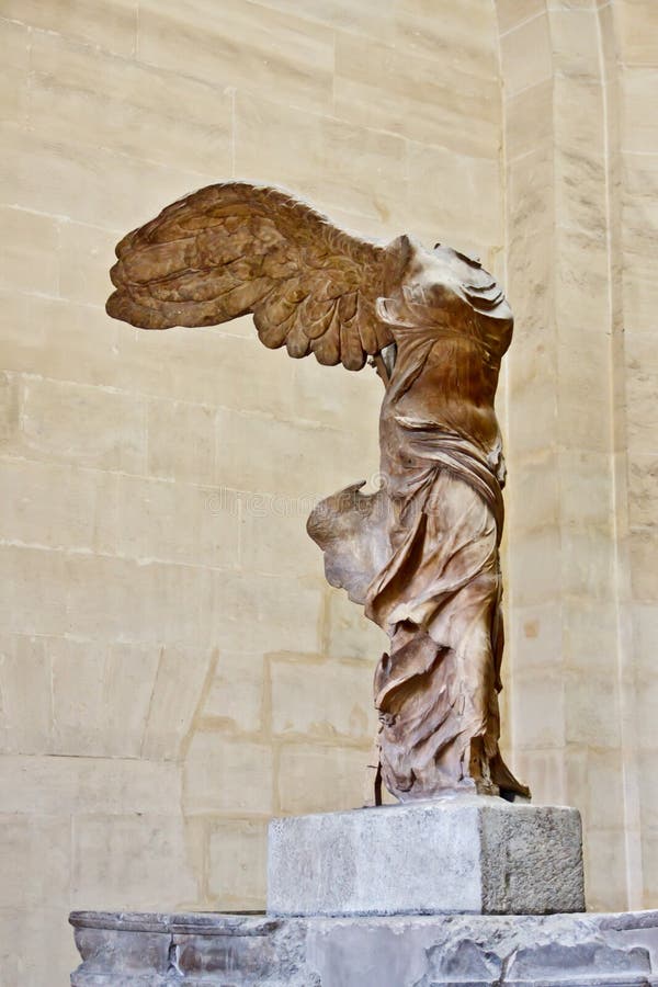 Der Geflügelte Sieg Von Samothrace, Auch Genannt Nike Von Samoth ...