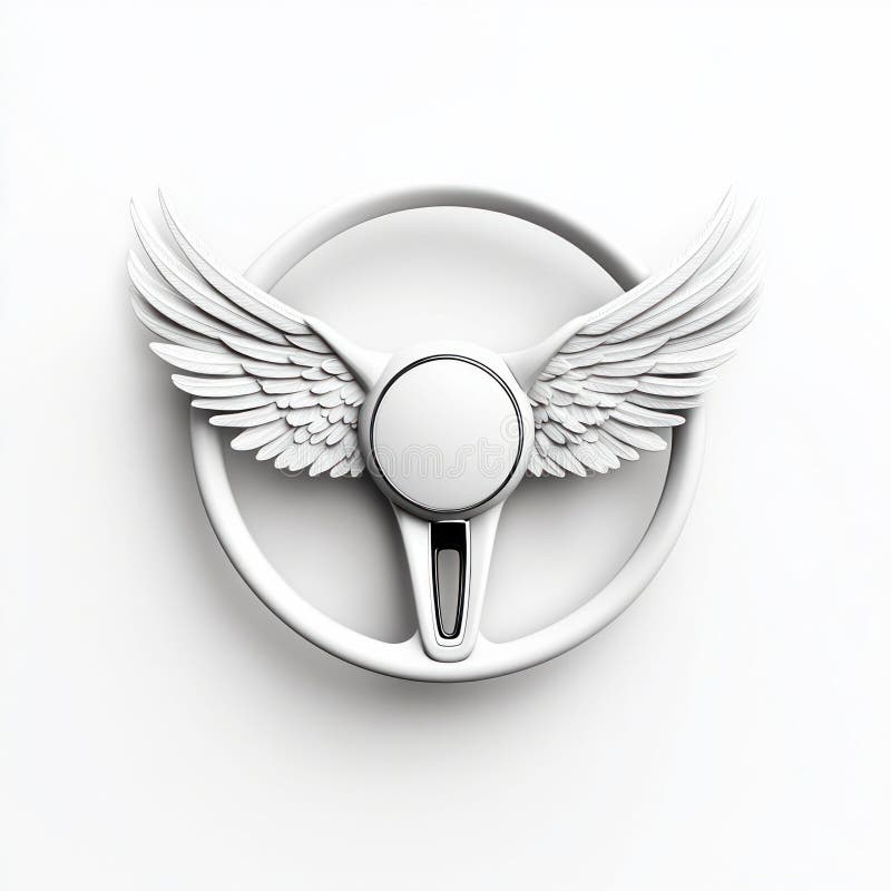 Winged Steering Wheel Stock Illustrations – 17 Winged Steering Wheel ...