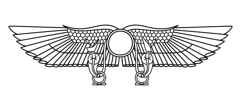 Egyptian Solar Disk Stock Illustrations – 209 Egyptian Solar Disk Stock ...