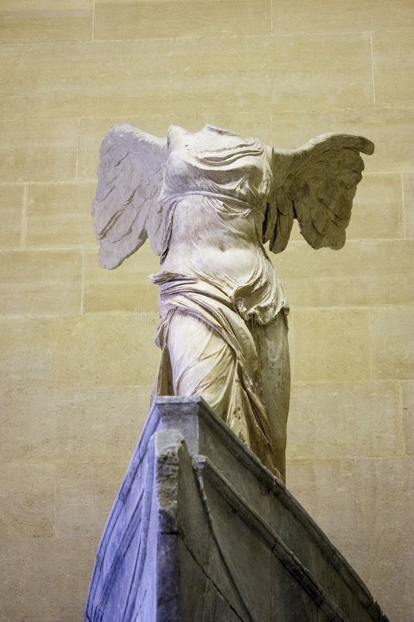 Winged Victory of Samothrace Stock Photo - Image of hope, church: 92369514