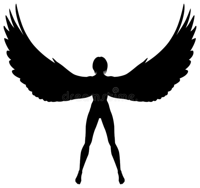 Winged Woman Stock Illustrations – 1,260 Winged Woman Stock ...