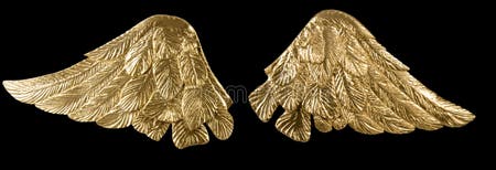 Wings stock image. Image of magic, golden, halo, heaven - 3601221