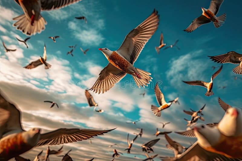 Wings of Freedom Flight S Liberation Stock Image - Image of wings ...