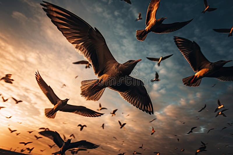 Wings of Freedom Flight S Liberation Stock Illustration - Illustration ...