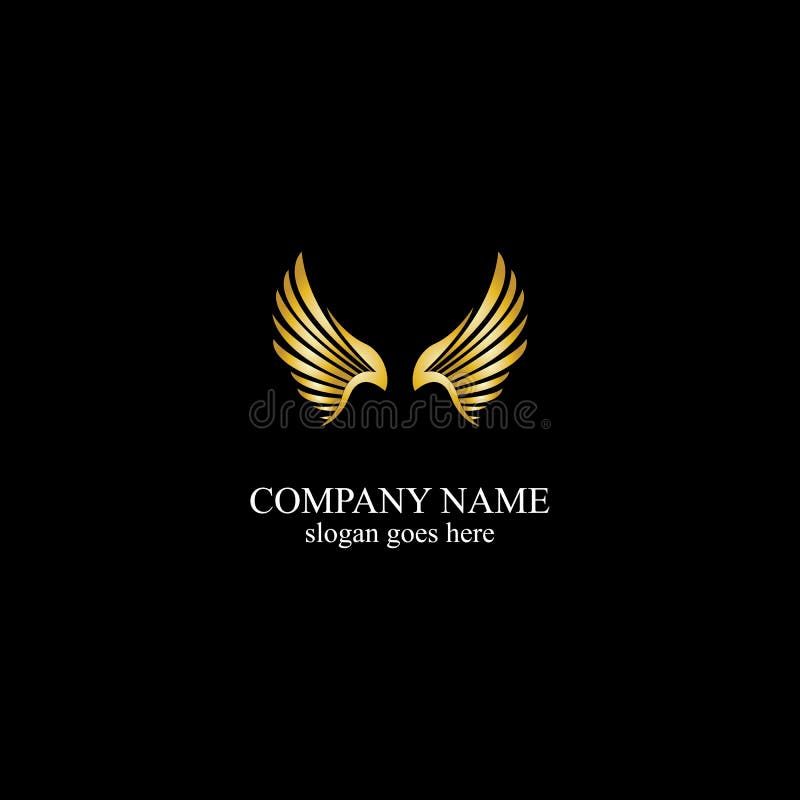 Metal Gold Wings Logo Stock Illustrations – 1,037 Metal Gold Wings Logo ...