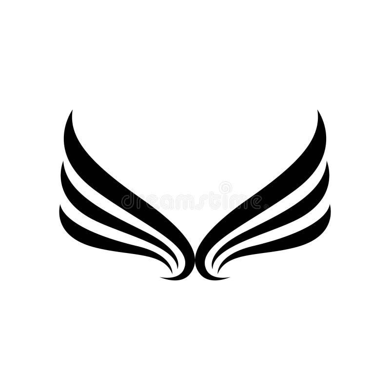 Wings Logo Design Falcon Bird Vector Image Stock Vector - Illustration ...