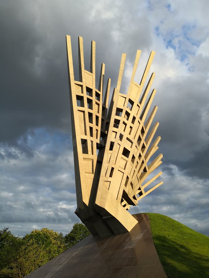 Wings Monument in Bucharest in Romania Editorial Image - Image of ...
