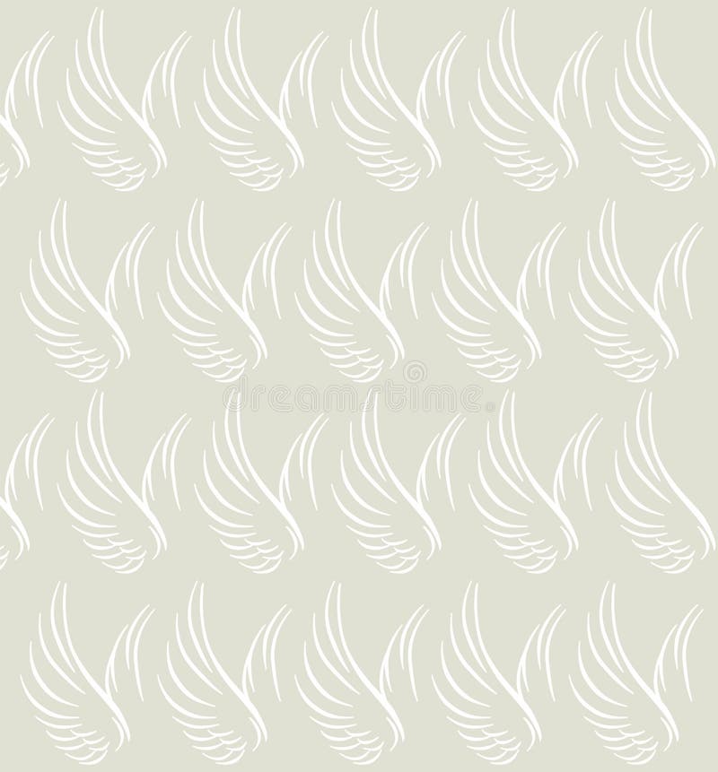 Wings pattern stock vector. Illustration of decorative - 85261198