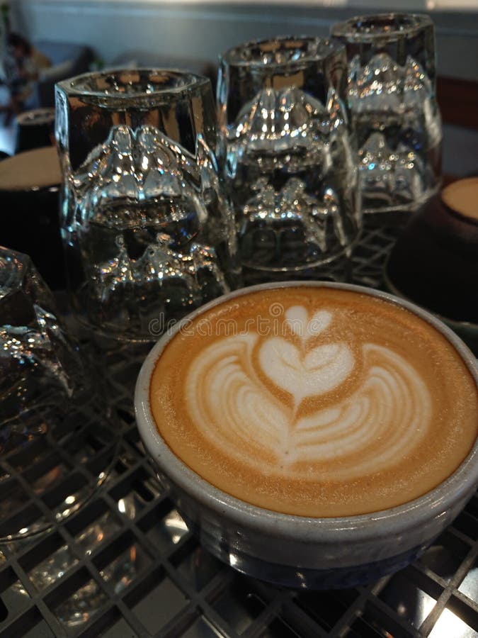 Wings Tulip Latte Art stock photo. Image of wing, wings - 222730816