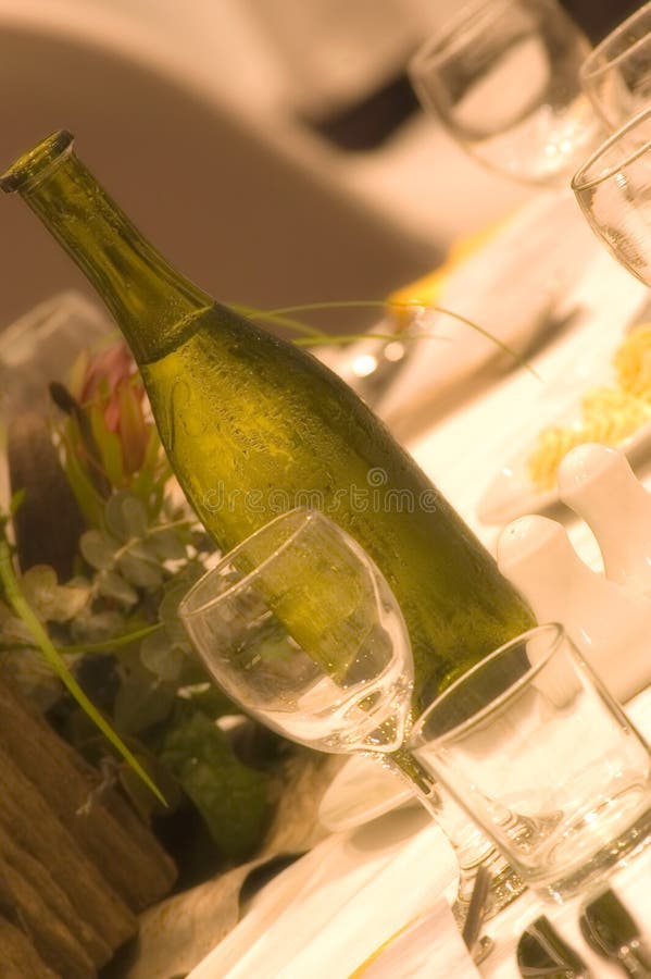 Wining and Dining stock photo. Image of fork, cafe, cloth - 2830218