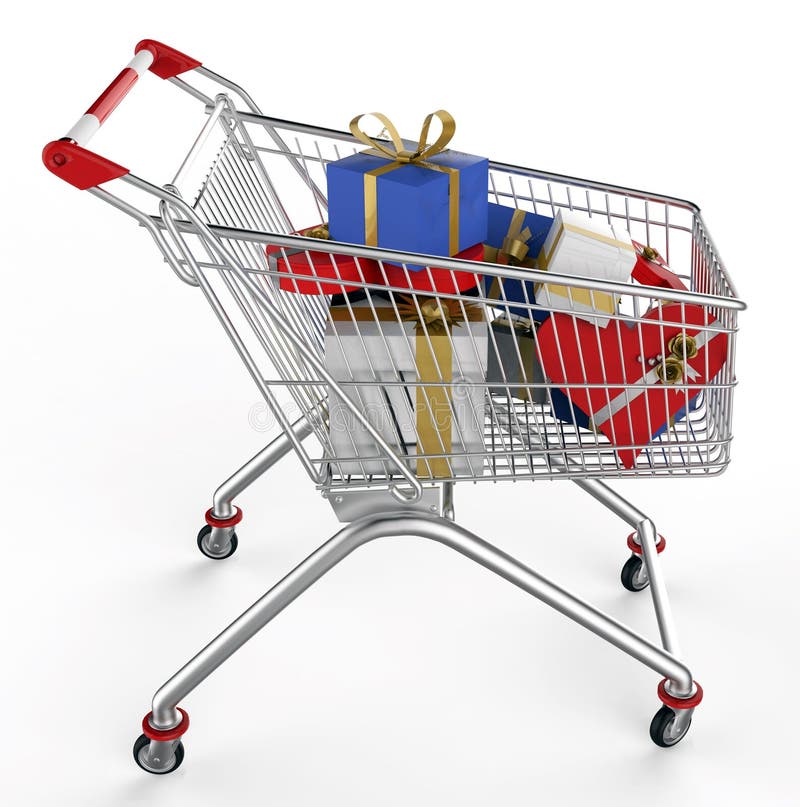 Winkelkar stock illustratie. Illustration of tevredenheid - 39788608