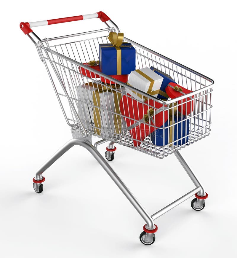 Winkelkar stock illustratie. Illustration of tevredenheid - 39788608