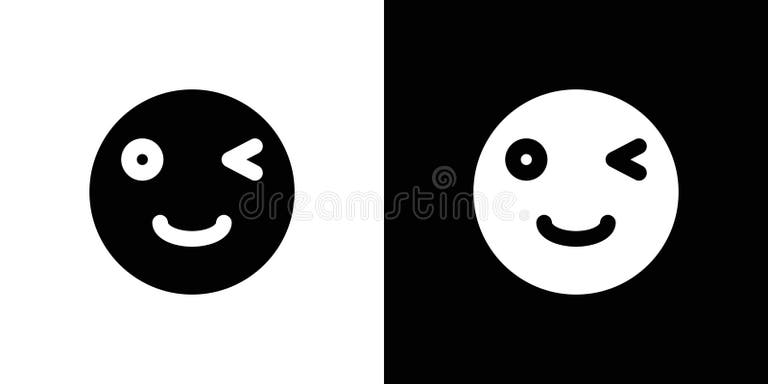 Winking Eye Icon Logo Set Vector Stock Vector - Illustration of simple ...