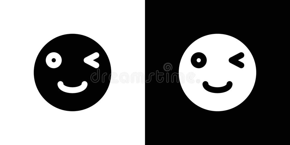 Winking Eye Icon Logo Set Vector Stock Vector - Illustration of simple ...