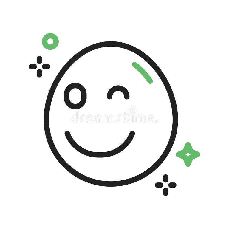 Winking Face Icon Vector Image. Stock Vector - Illustration of ...