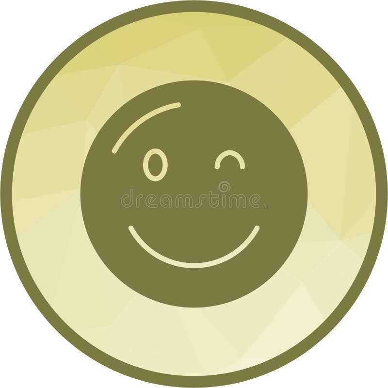 Winking Face Icon Vector Image. Stock Vector - Illustration of isolated ...