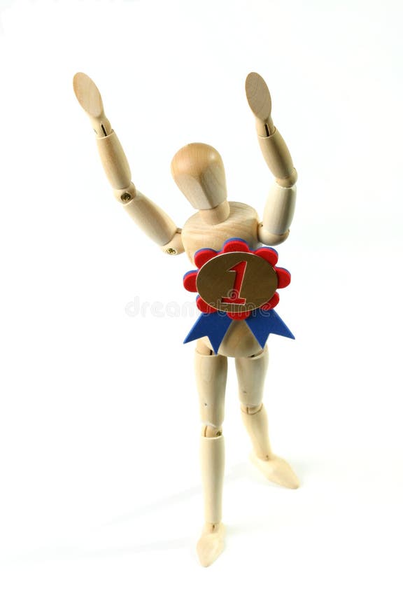 The winner stock image. Image of isolated, victory, tired - 1433973