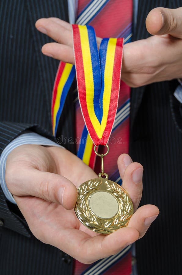 Winner stock photo. Image of motivation, conquer, gold - 364344