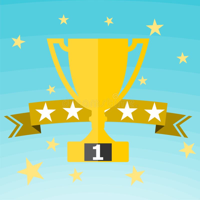 Blue Award icon stock vector. Illustration of seal, label - 87996088