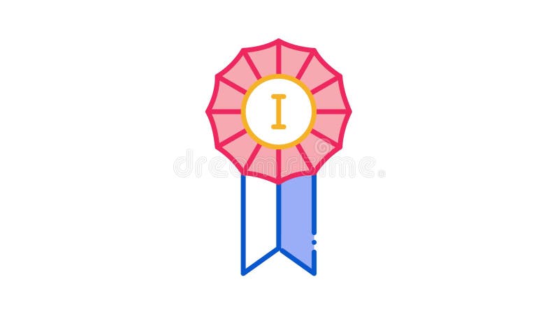 Winner Award Icon Animation Stock Video - Video of sport, animal: 223500989