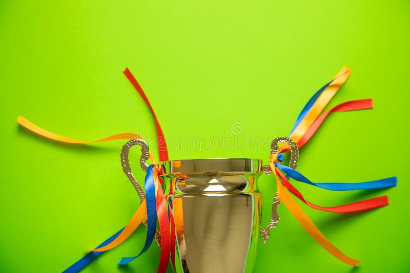 Winner Champions Golden Trophy Cup. Success Stock Photo - Image of ...
