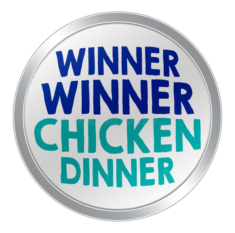 Winner Chicken Dinner Stock Illustrations – 173 Winner Chicken Dinner ...