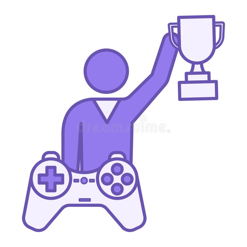 Winner Colored Icon. stock vector. Illustration of championship - 316339509
