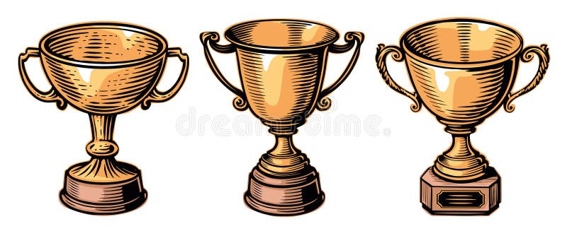 Winner Cup. Golden Trophy, Award. Symbol of the Winner Vector ...