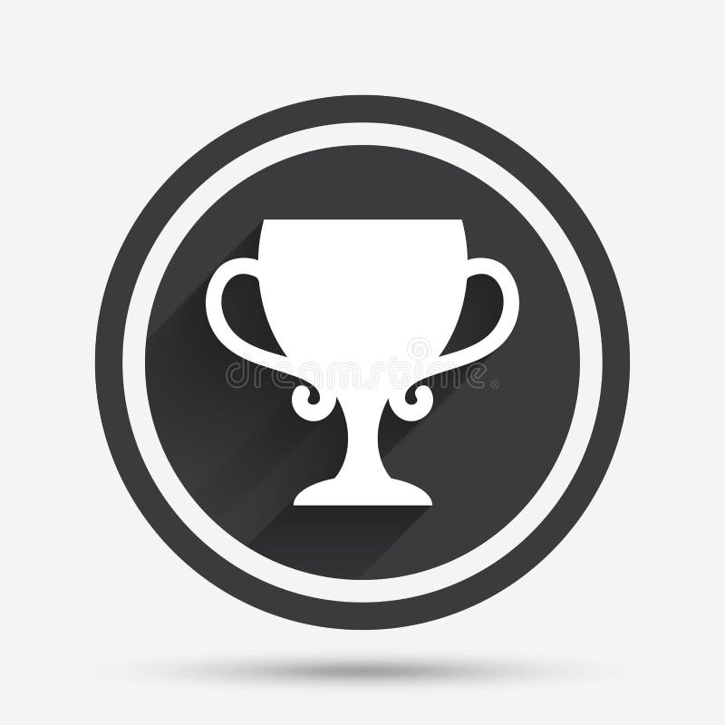 Winner Cup Sign Icon. Awarding of Winners. Stock Vector - Illustration ...