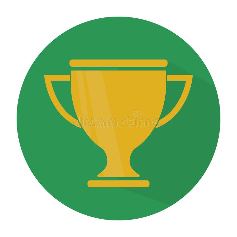 Winner Cup Sign Icon. Awarding of Winners Symbol. Trophy Stock ...