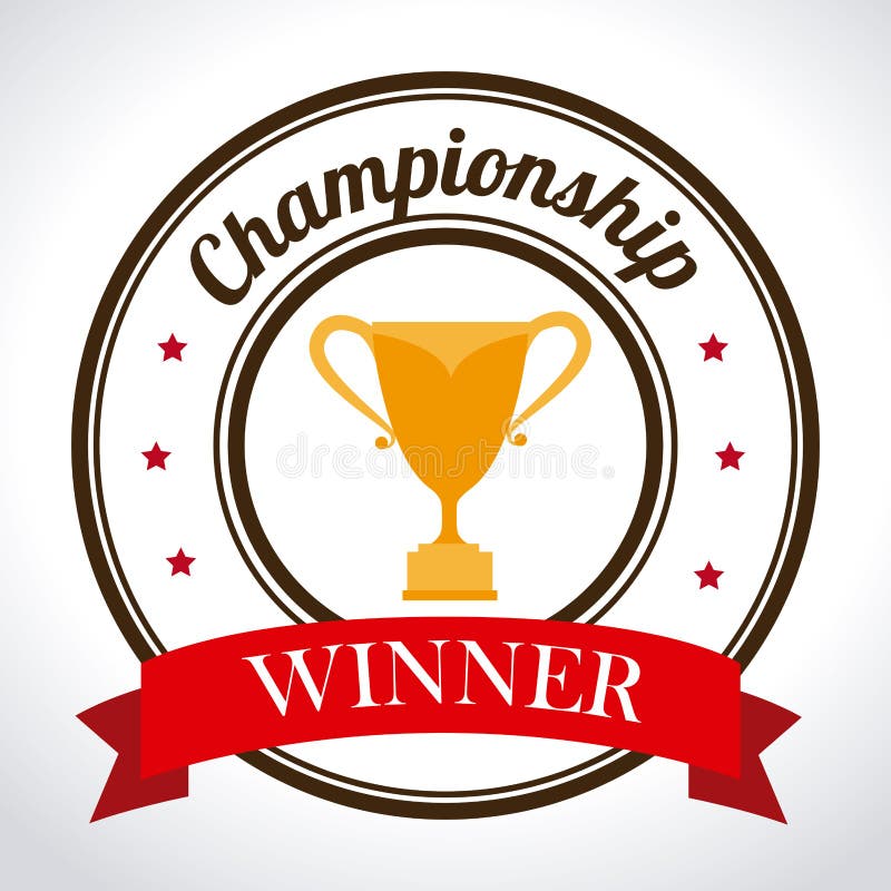 Winner design stock vector. Illustration of place, sport - 43876921