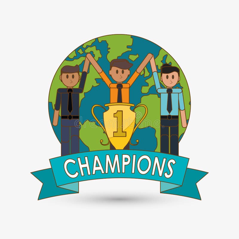 Winner icon design stock vector. Illustration of person - 68379531