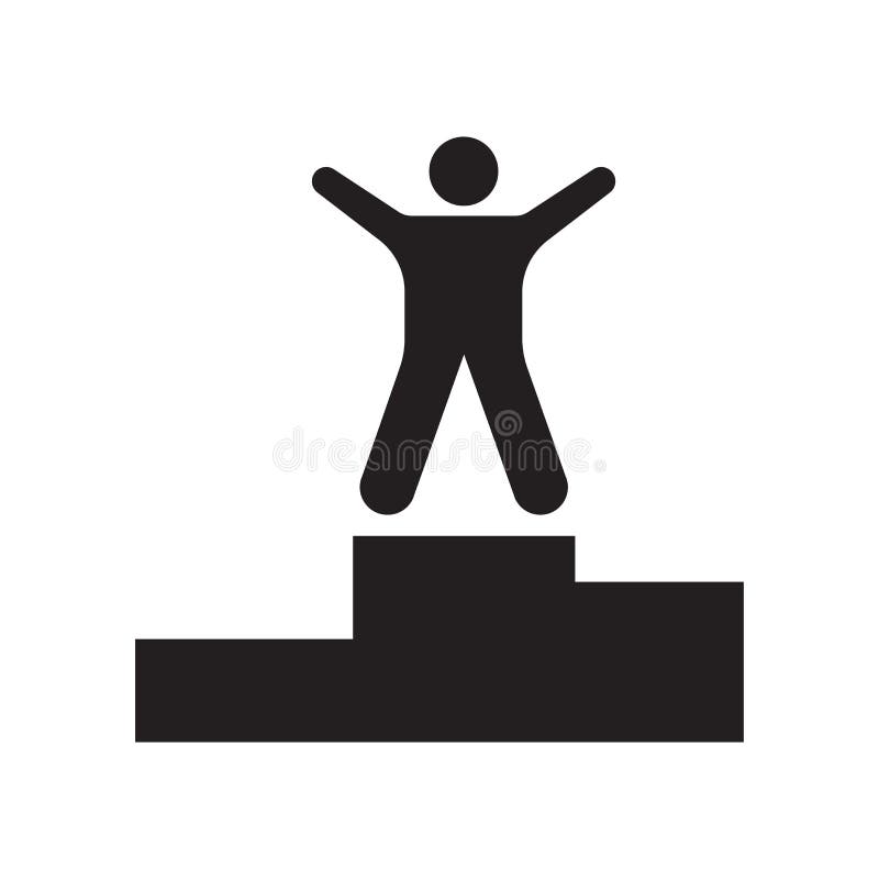 Winner Icon Vector Sign and Symbol Isolated on White Background, Winner ...