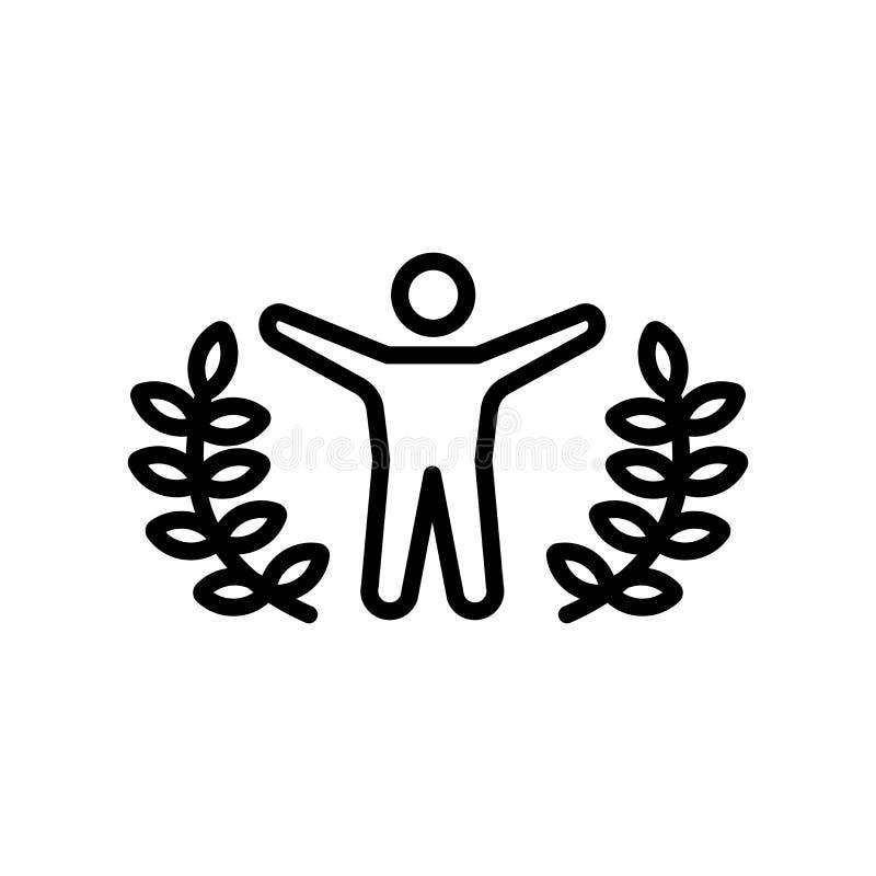 Winner Icon Vector Sign and Symbol Isolated on White Background Stock ...