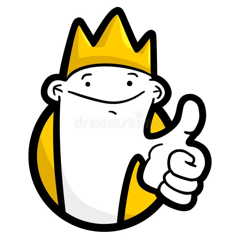 Winner king stock vector. Illustration of circle, round - 38933830