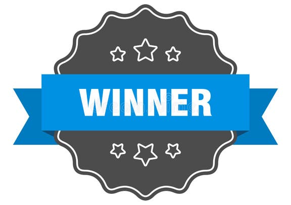 Winner label stock vector. Illustration of winner, band - 160027396