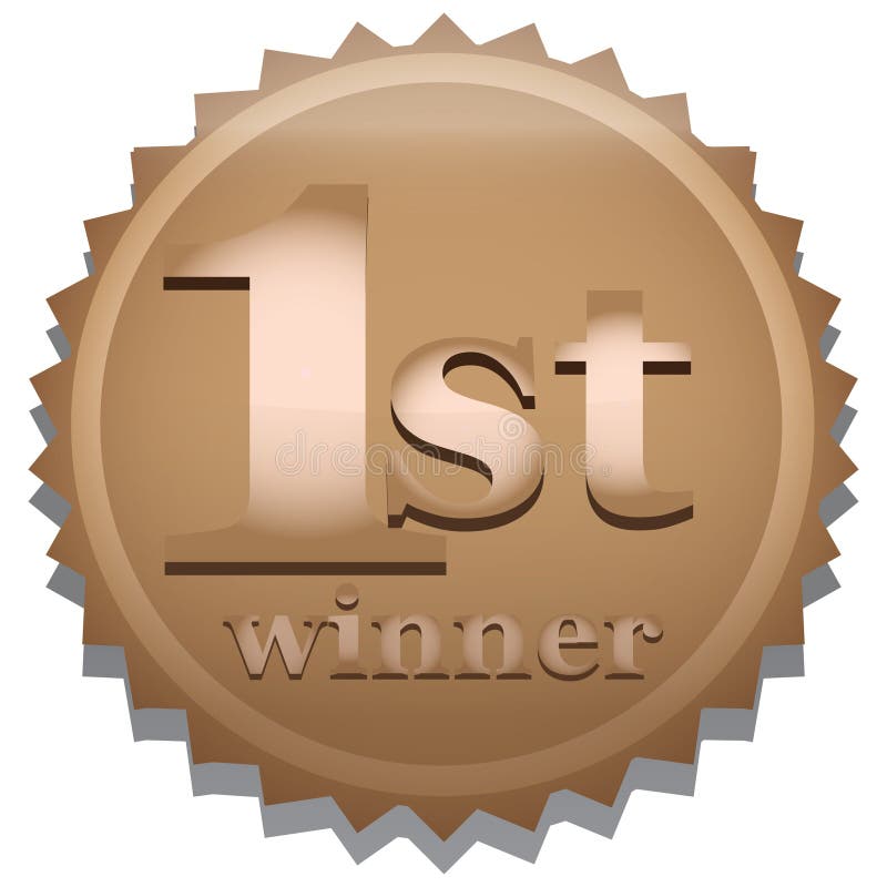 Winner Label. Vector Illustration Decorative Design Stock Vector ...