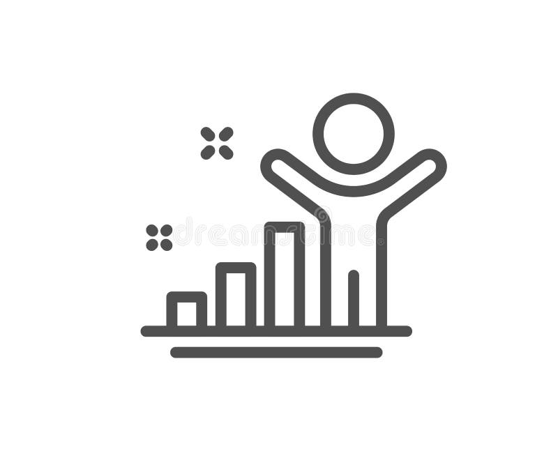 Winner Line Icon. Best Results Sign. Vector Stock Vector - Illustration ...