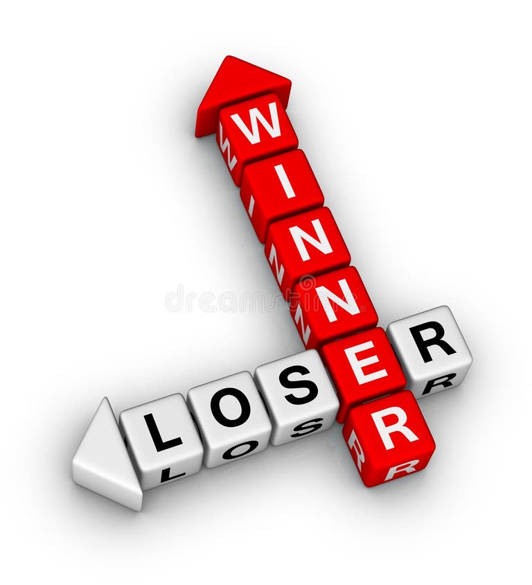 Winner Loser Stock Illustrations – 4,198 Winner Loser Stock ...