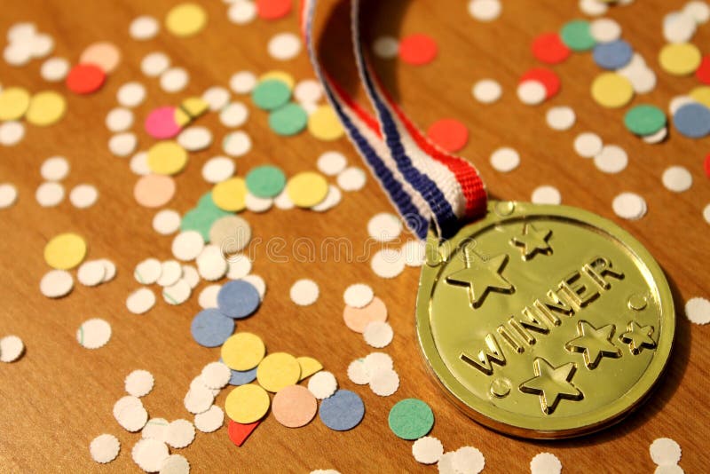 Winner Medal stock photo. Image of winner, place, sports - 22865172
