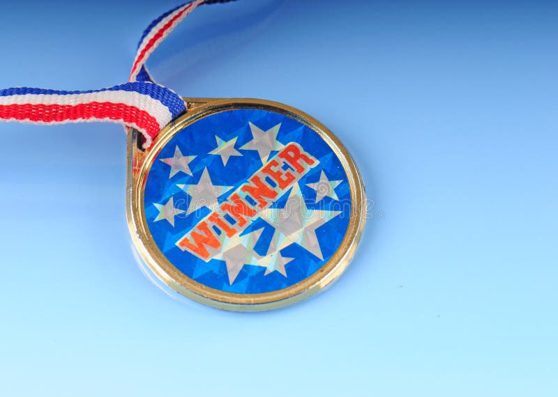 Winner medal stock photo. Image of champ, winner, pendant - 7806876