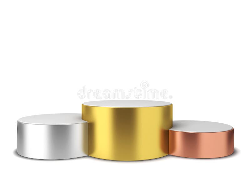 Winner Background with Confetti. Celebrating Announcement Award Podium ...